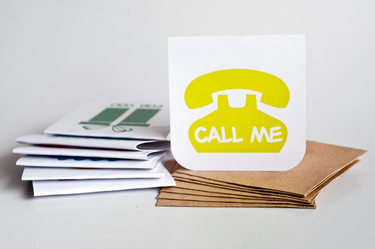 7pcs Of Blank Mini Cards (icon Themed) on Luulla