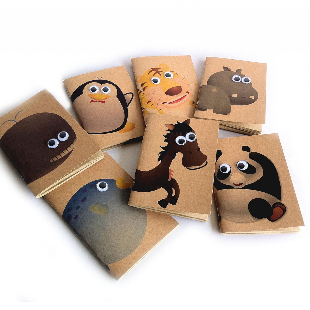 Animal Series Kraft Paper Booklets - Blowfish on Luulla