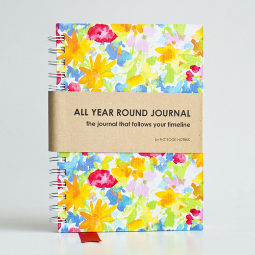 All Year Round Journal (unfilled Dates / Months / Years) - Summer ...